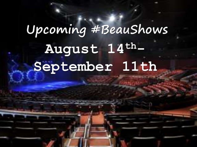 Upcoming #BeauShows | PPTX