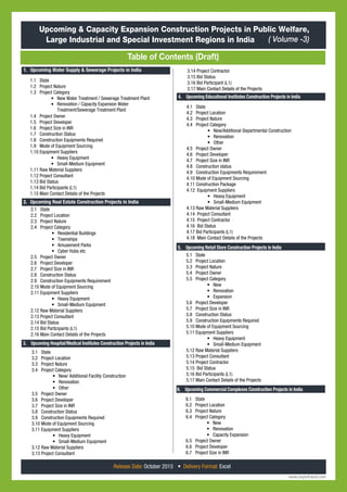 Upcoming construction projects | PDF