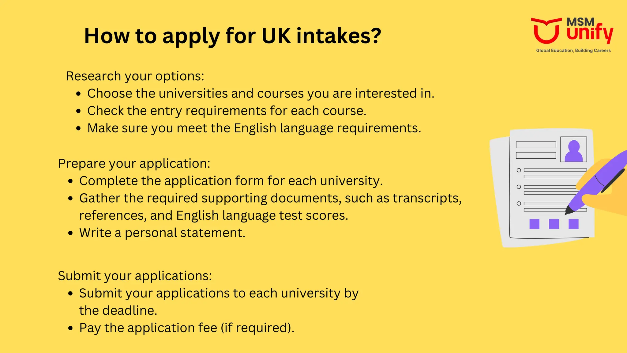 upcoming intakes uk for indian student:overview | PPT