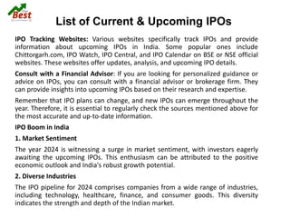 Upcoming IPO in India 2024.ppt