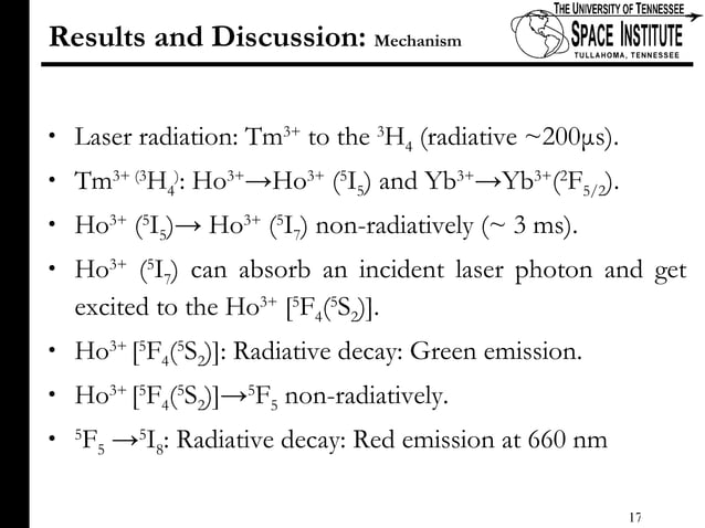 White Light Upconversion Emissions | PPT