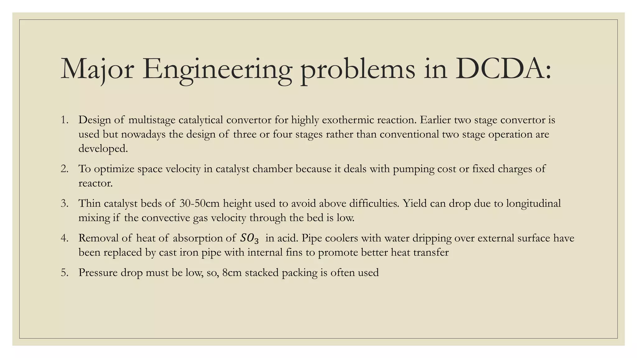 UPCT- sulfuric acid DCDA Method | PPTX