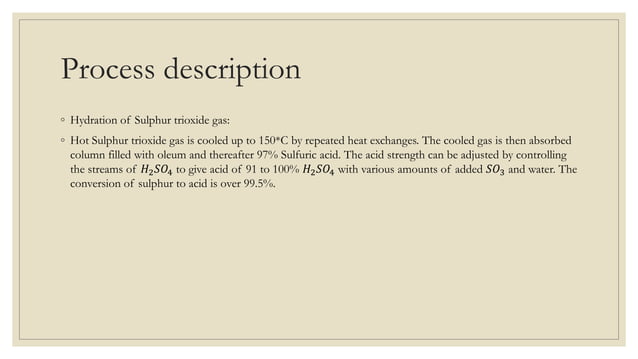 UPCT- sulfuric acid DCDA Method | PPTX | Chemistry | Science