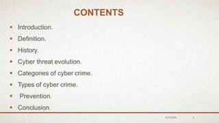 cyber crime | PPTX