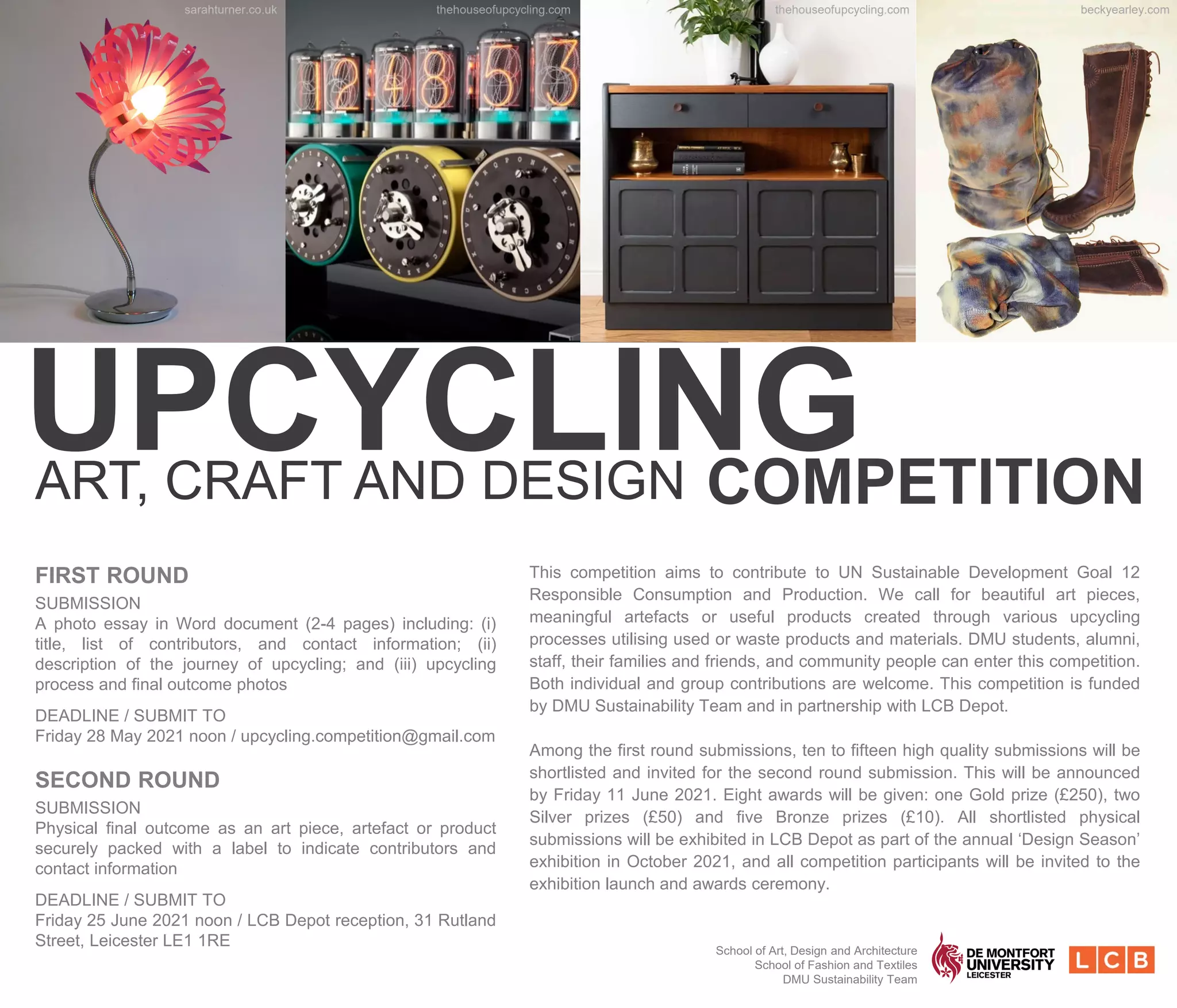 Upcycling art, craft and design competition advertisement | PDF