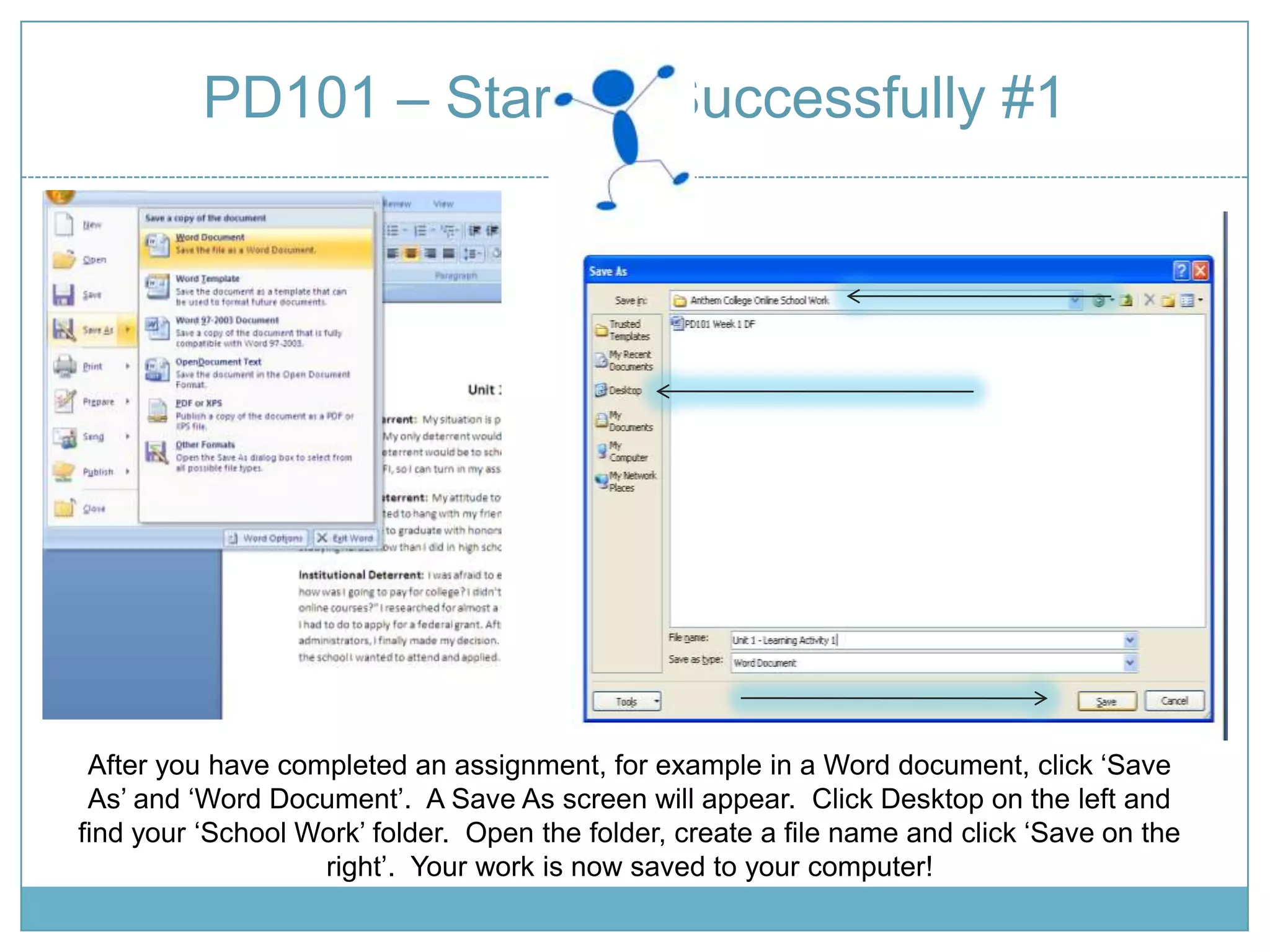 PD101 – Starting Successfully Session 1 | PPT