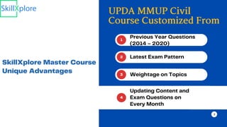 Upda civil Exam syllabus MMUP civil Syllabus | PPT