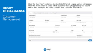 Adding a New Customer | PPTX