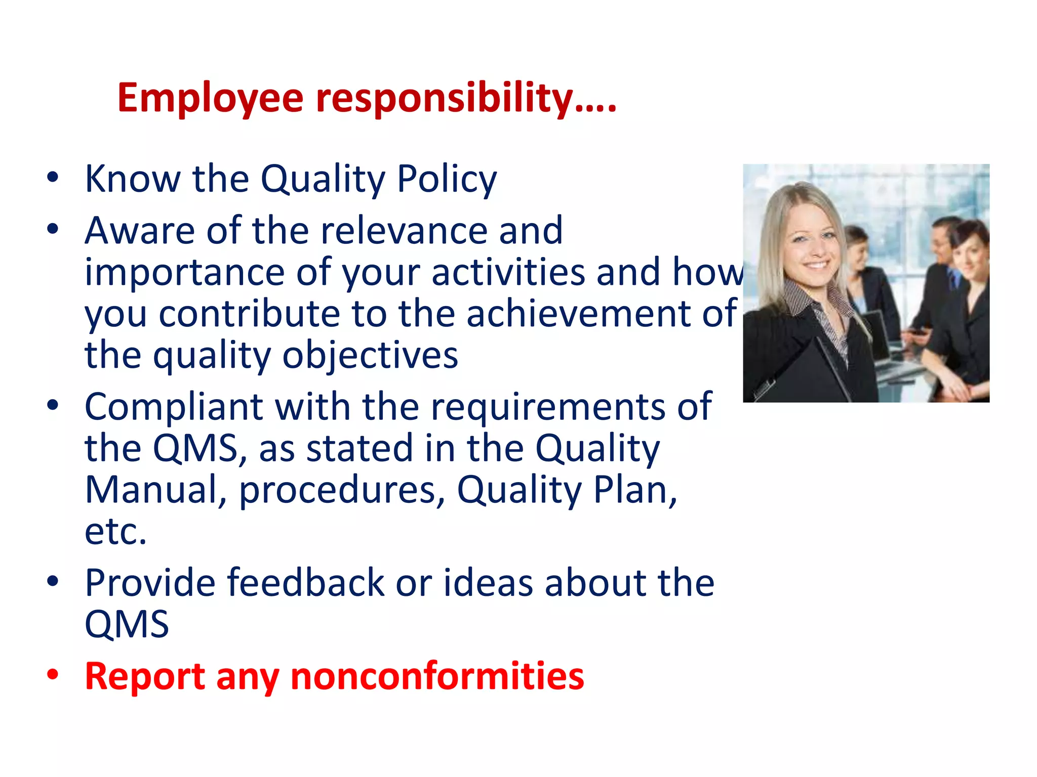 ISO 9001:2015 Awareness Training | PPTX