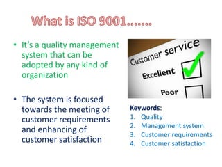 ISO 9001:2015 Awareness Training | PPTX