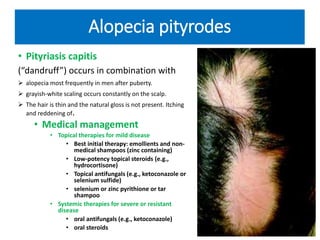 hair diseases | PPTX | Skin and Dermatology | Diseases and Conditions