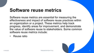 Domain and Reuse Engineering.pptx