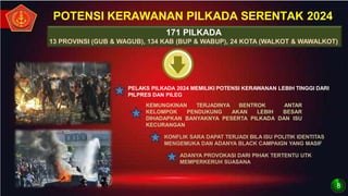 Kesiapan Bantuan TNI Dalam Penyelenggaraan Pilkada Serentak Tahun 2024 di Wilayah Kalimantan ...