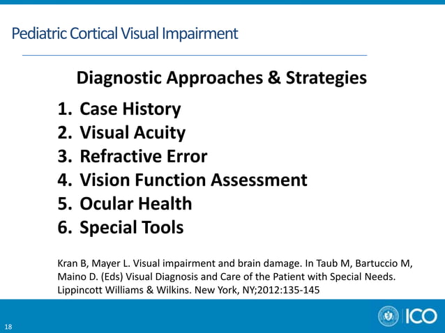 AAO: Pediatric Cortical Visual Impairment | PPTX