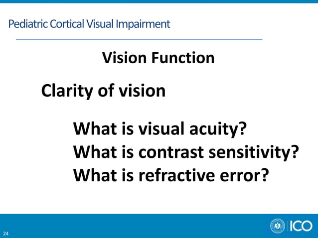 AAO: Pediatric Cortical Visual Impairment | PPTX