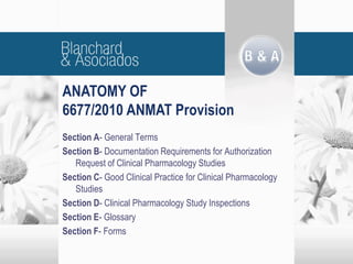 Update Argentina 6677 2010 Regulation | PDF