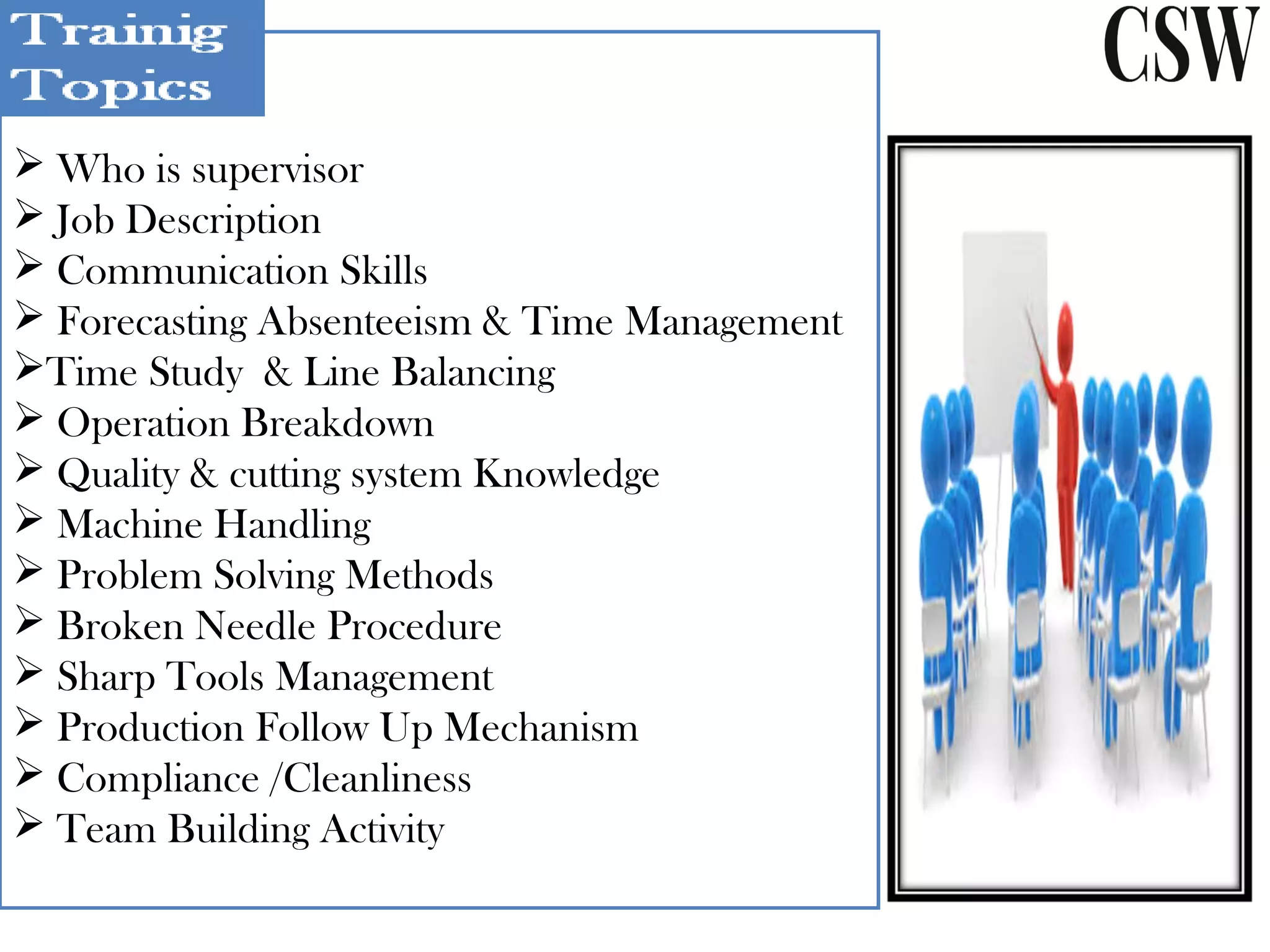 Managerial and Technical skills of supervisors | PPT