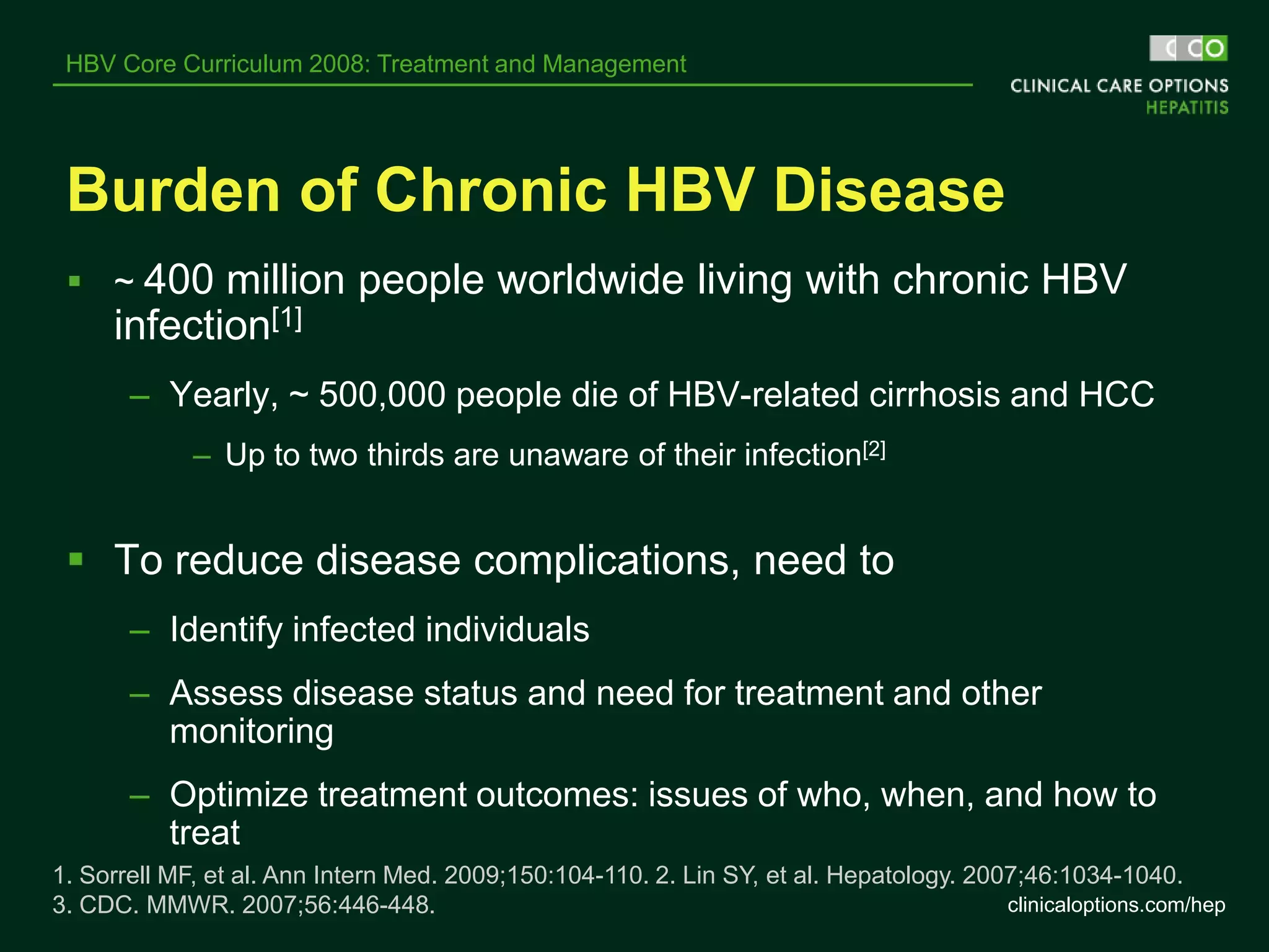 Update on Chronic Hepatitis B | PPT
