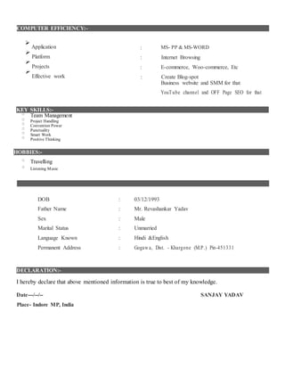 Update cv 2020 | PDF