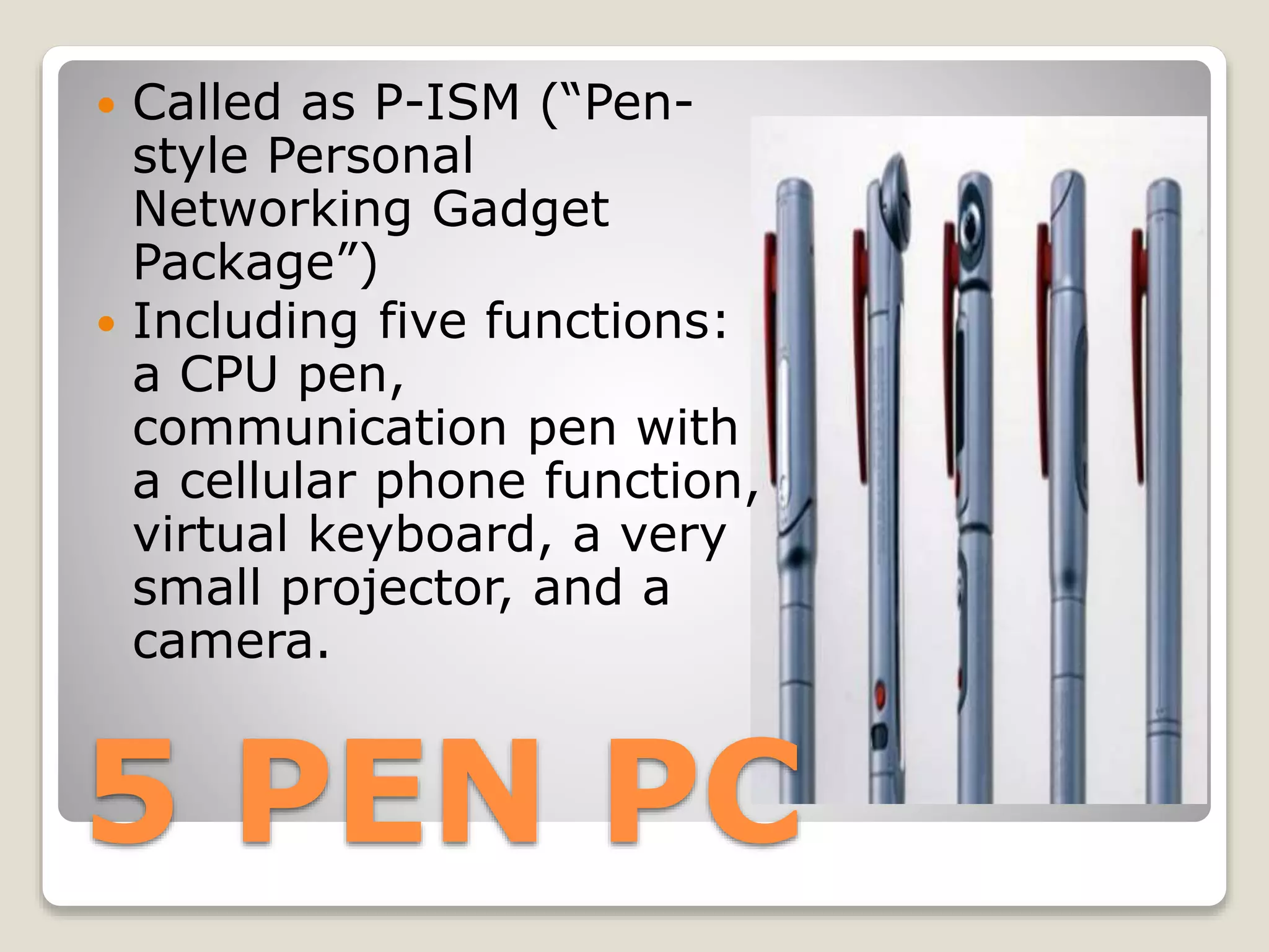 type of interfaces pen and haptic | PPTX