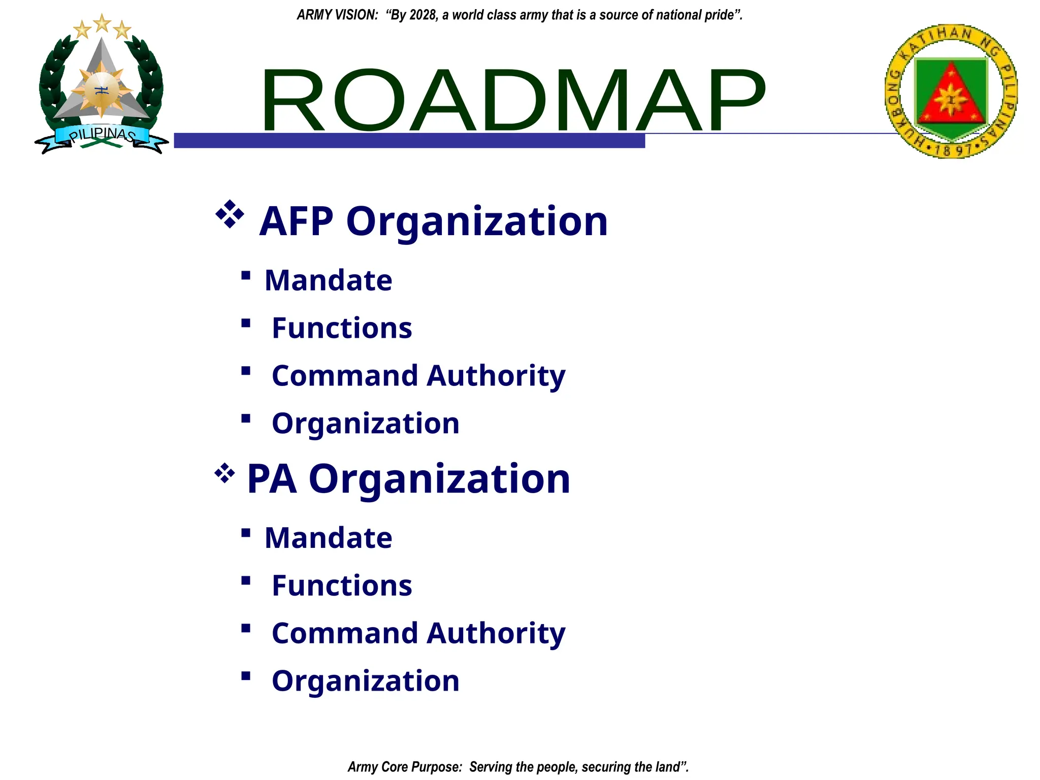 updated-AFP-and-PA-ORGANIZATIONBSAJAskOAOO | PPTX