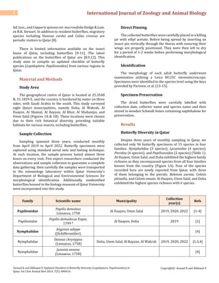 Updated Checklist of Butterfly Diversity (Lepidoptera: Papilionoidea ...