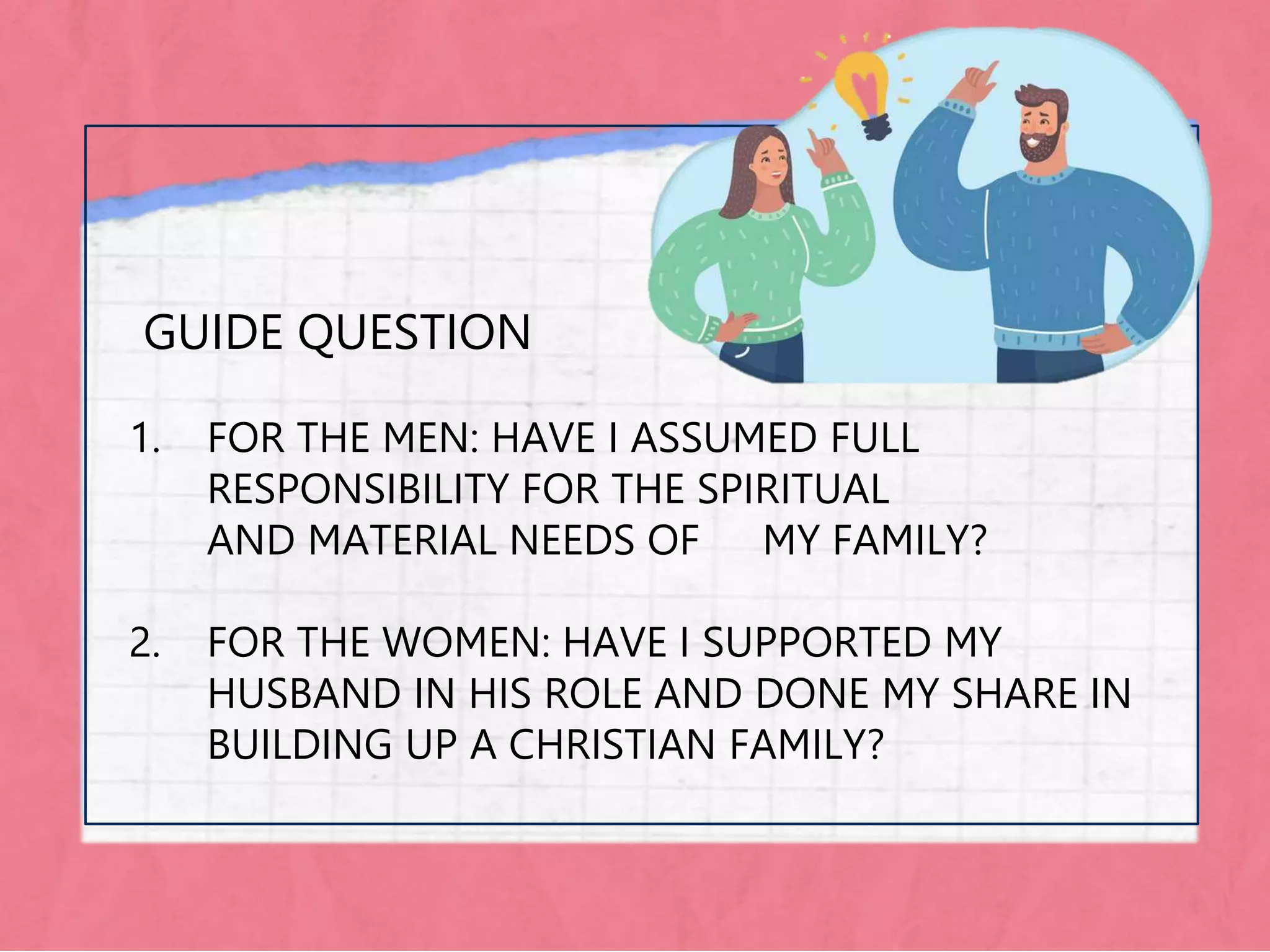 CLP Session 5 - The Christian Family | PPTX