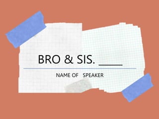 CLP Session 5 - The Christian Family | PPTX