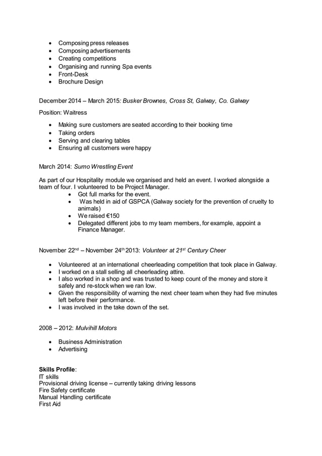 Updated cv (2016) | PDF