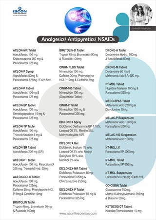 Skin Products By Iscon Life Sciences | PDF