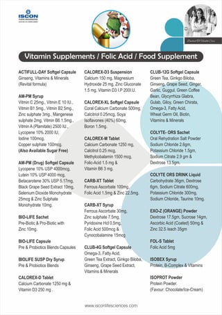 Skin Products By Iscon Life Sciences | PDF