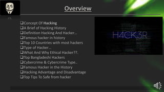 Hacking Presentation v2 By Raffi | PPTX | Technology & Computing