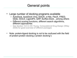 Protein-ligand docking | PPT
