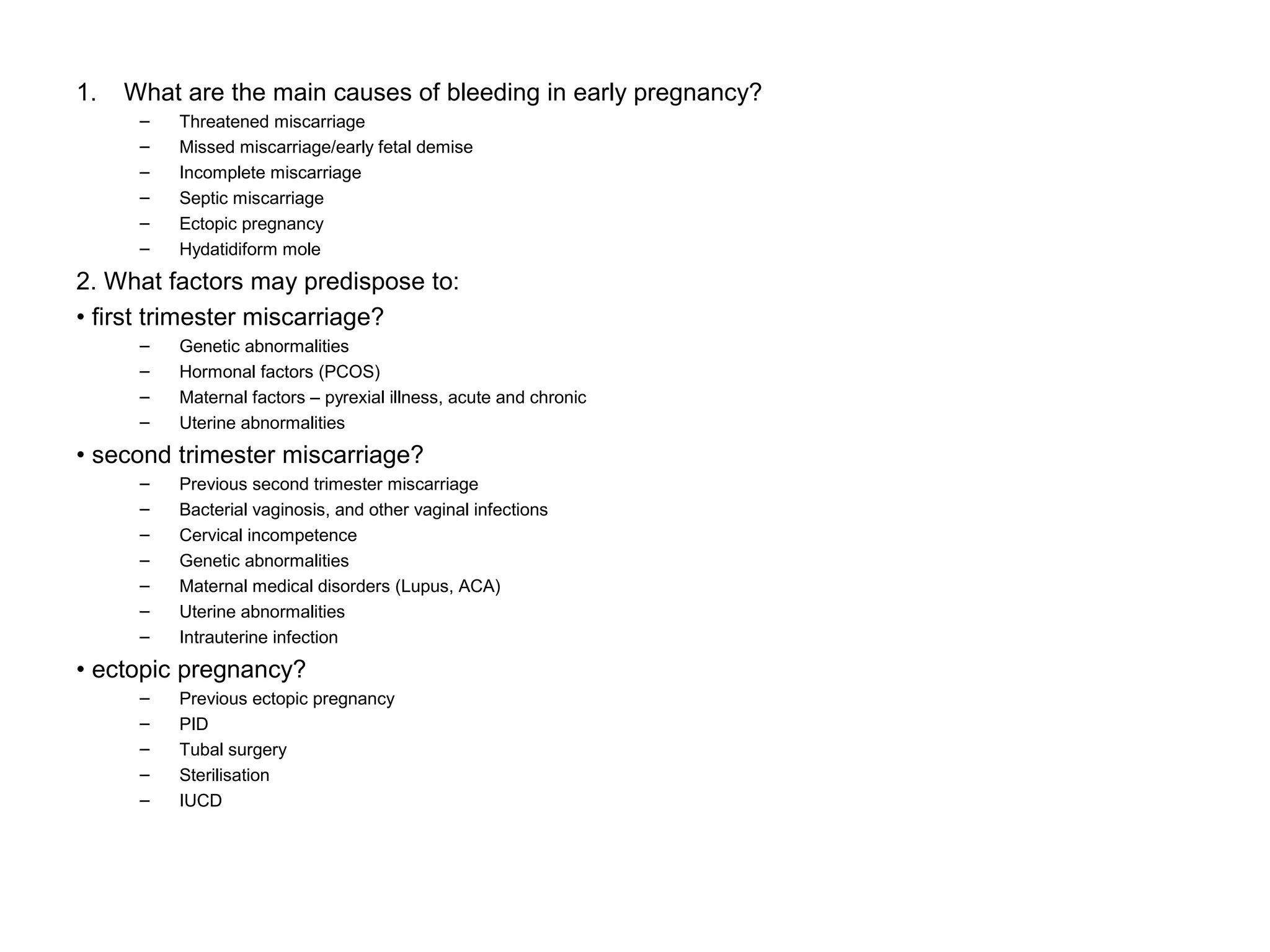 Updated Obs and Gynae | PPT