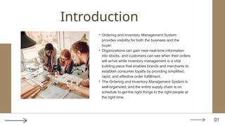 sales and management system presentation | PPTX