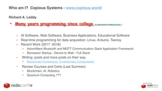 Freedom of Movement for redisconf19 | PPT