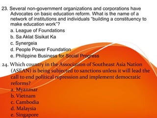 UPDATED-REVIEW-QUESTIONS-ON-CURRENT-ISSUES-AND-EVENTS.ppt