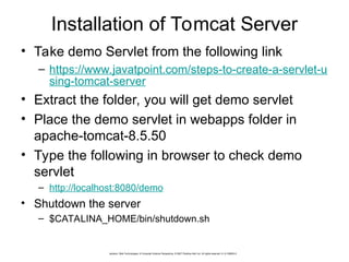 Updated-Servlet Introduction Lifecycle of Servlet | PPT