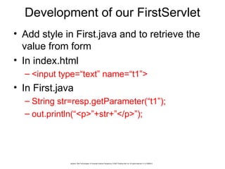 Updated-Servlet Introduction Lifecycle of Servlet | PPT