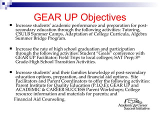 Updated 8th grade parent info night | PPT