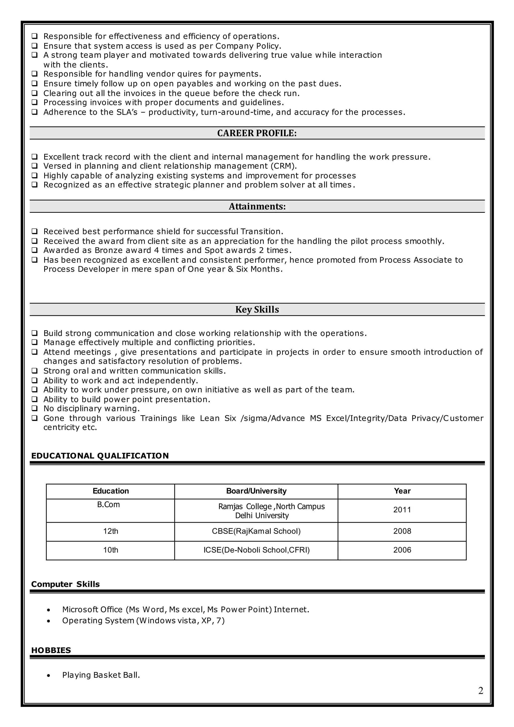 Updated anish resume | DOCX | Resume Writing and Advice | Job Search