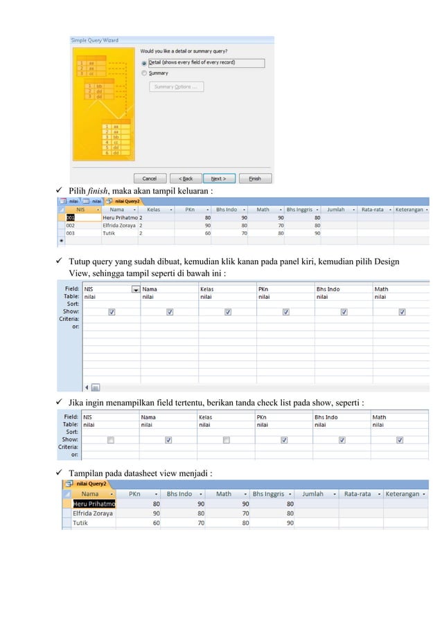Update data dengan menggunakan query 1 | PDF