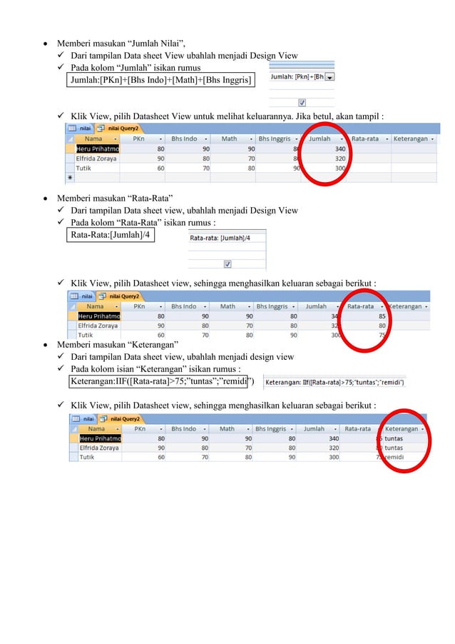 Update data dengan menggunakan query 1 | PDF