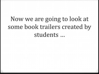 Updated book trailer intro | PPT