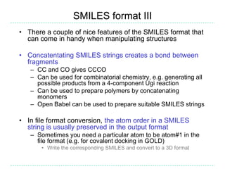 Cheminformatics | PPTX