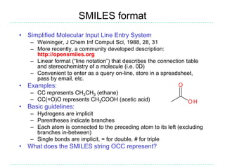 Cheminformatics | PPTX