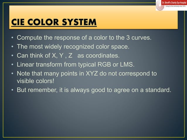 color vision.ppt | Eye and Vision Conditions | Diseases and Conditions