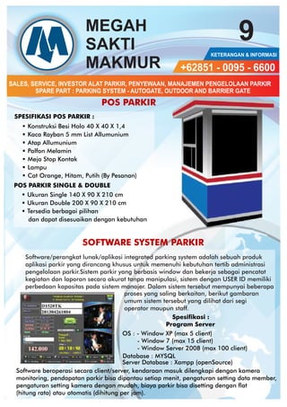 Jasa pengelola parkir dan sekurity | PDF