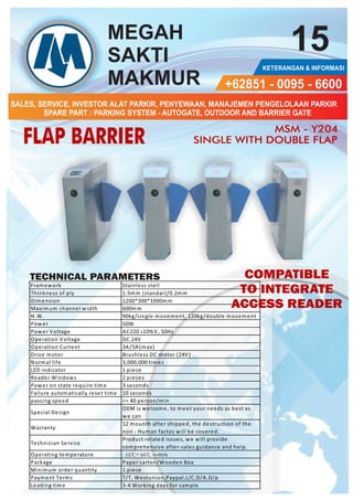 Jasa pengelola parkir dan sekurity | PDF