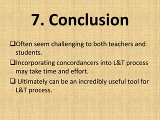 Updated concordancer | PPTX